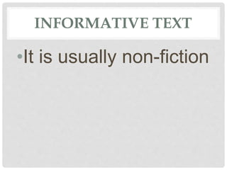 English 9 - Text Types | PPTX