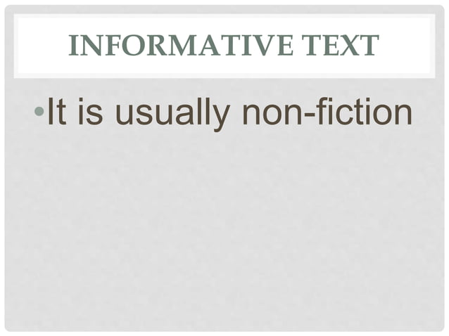 English 9 - Text Types | PPTX