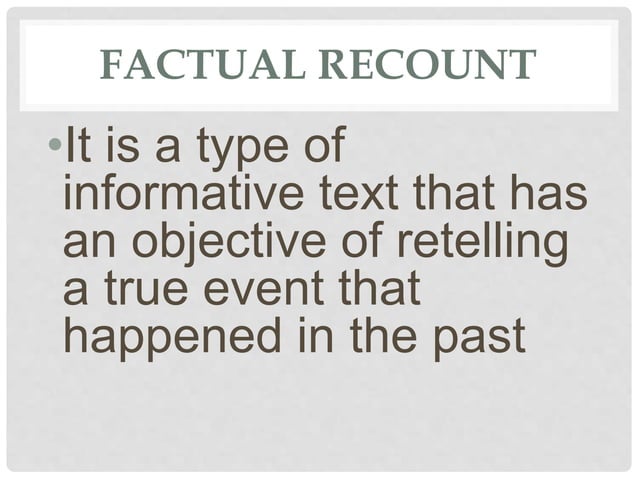 English 9 - Text Types | PPTX