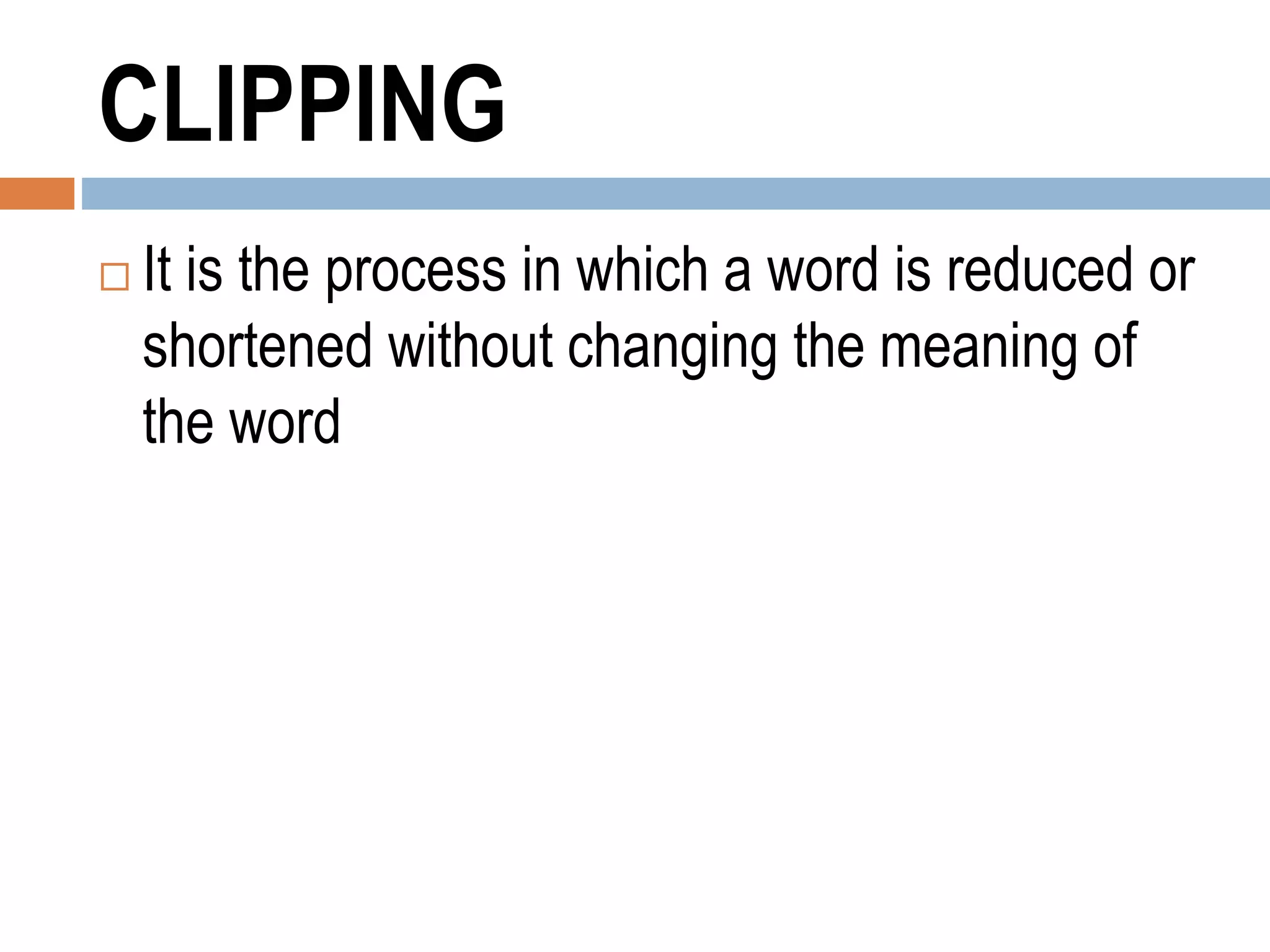 English 9 - Word Formation | PPTX