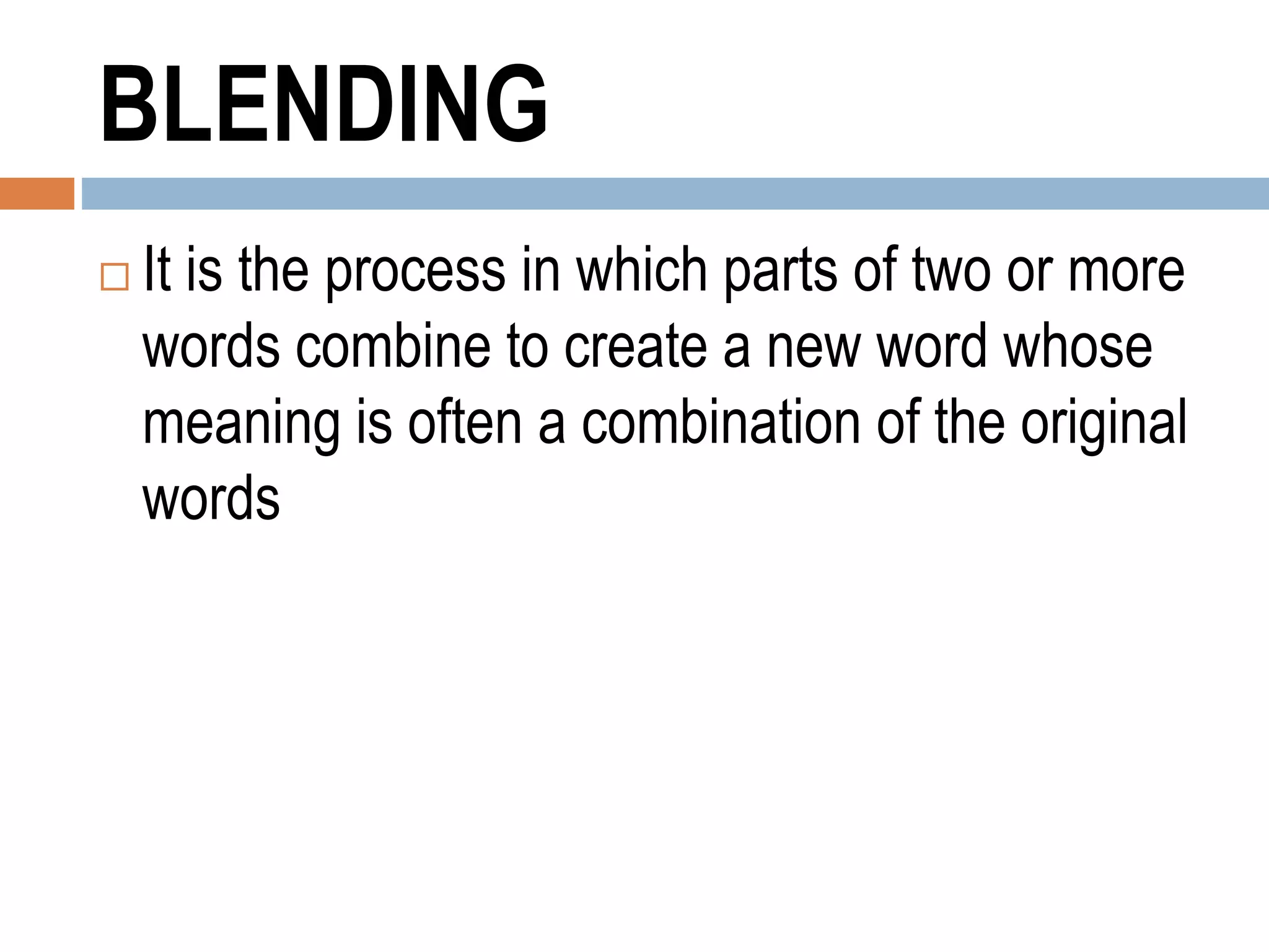 English 9 - Word Formation | PPTX