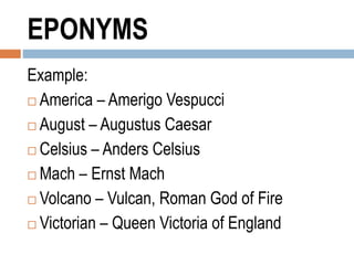 English 9 - Word Formation | PPTX
