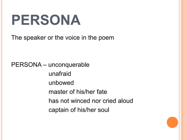 ENGLISH_9_INVICTUS.pptx | Poetry | Books and Literature