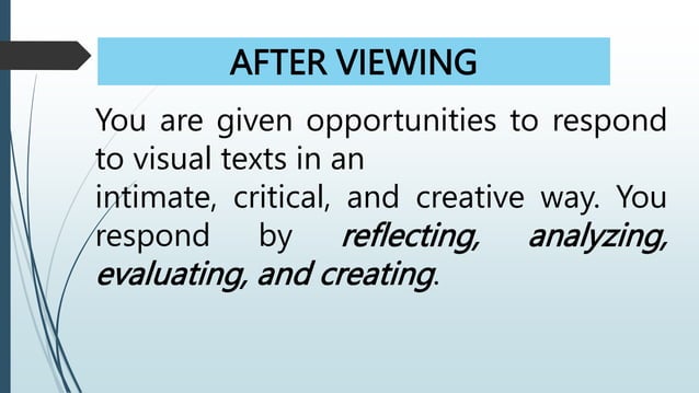 ENGLISH 9 LESSON 3 _VIEWING_STEPS OF VIEWING.pptx | Internet | Computing
