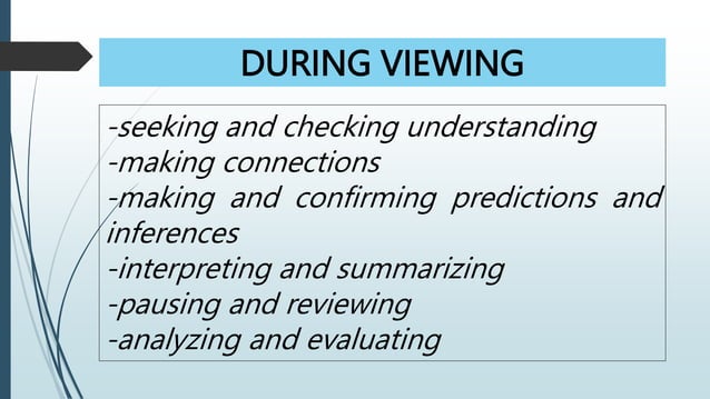ENGLISH 9 LESSON 3 _VIEWING_STEPS OF VIEWING.pptx | Internet | Computing
