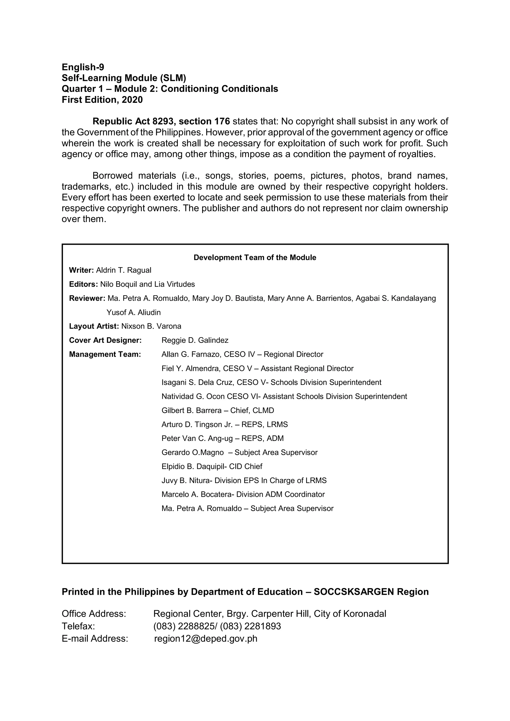 English9_q1_mod2_ConditioningConditionals_V1.pdf English9_q1_mod2_ConditioningConditionals_V1.pdf