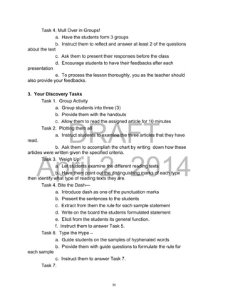 ENGLISH 9 Teacher's Guide | PDF