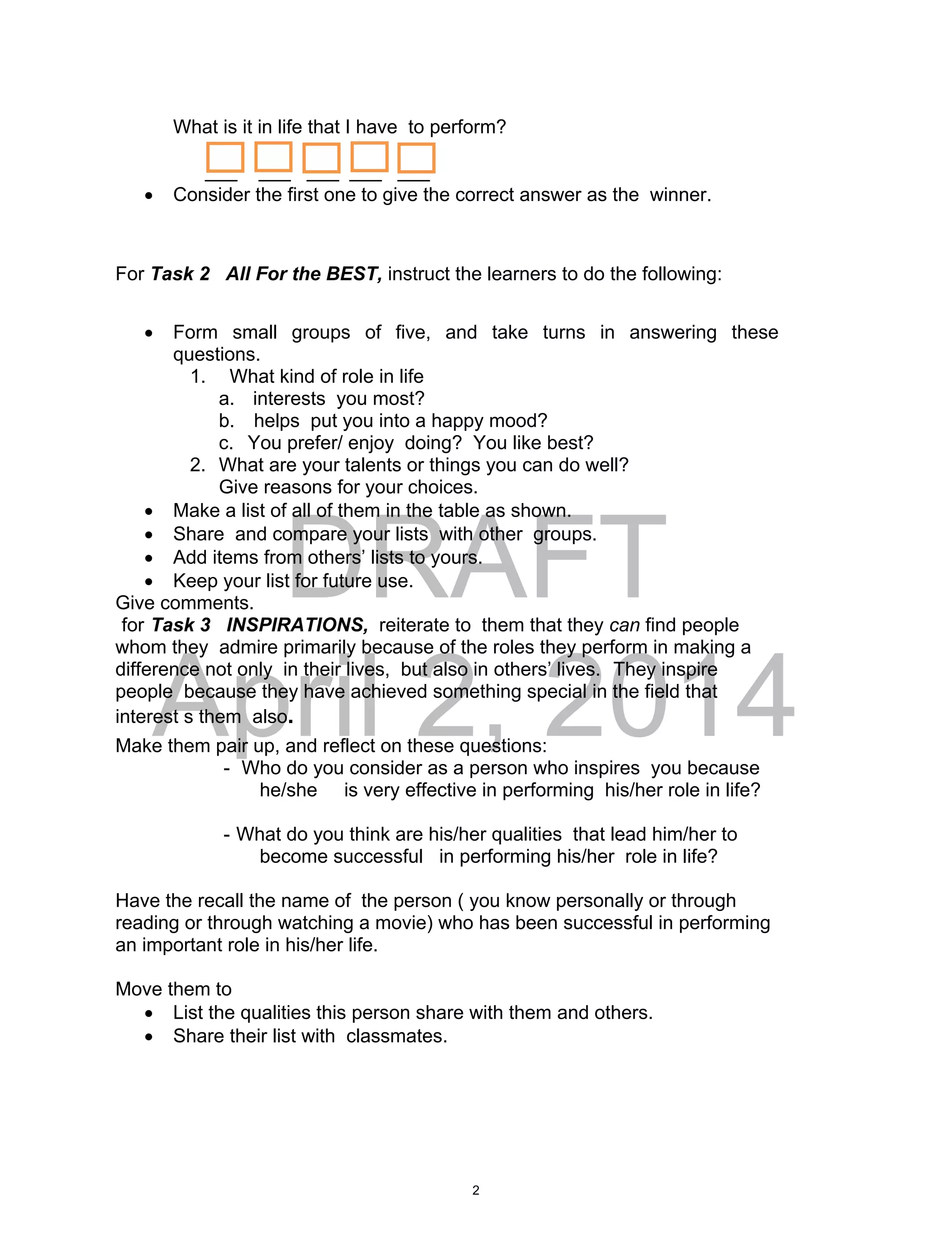K-12 Teacher's Guide Grade 9 | PDF
