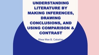 English 9 Understanding Literature pptx | PPTX