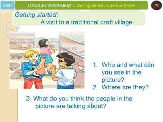 English 9 unit 1 listen and read | PPTX | Arts and Crafts | Hobbies ...