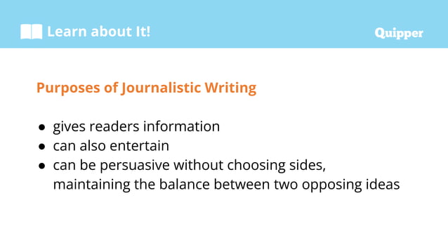 English 9_Unit 2_Lesson 2_Journalistic Writing.pptx | Education