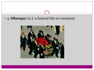 English 9 vocabulary 1-4 review | PPT