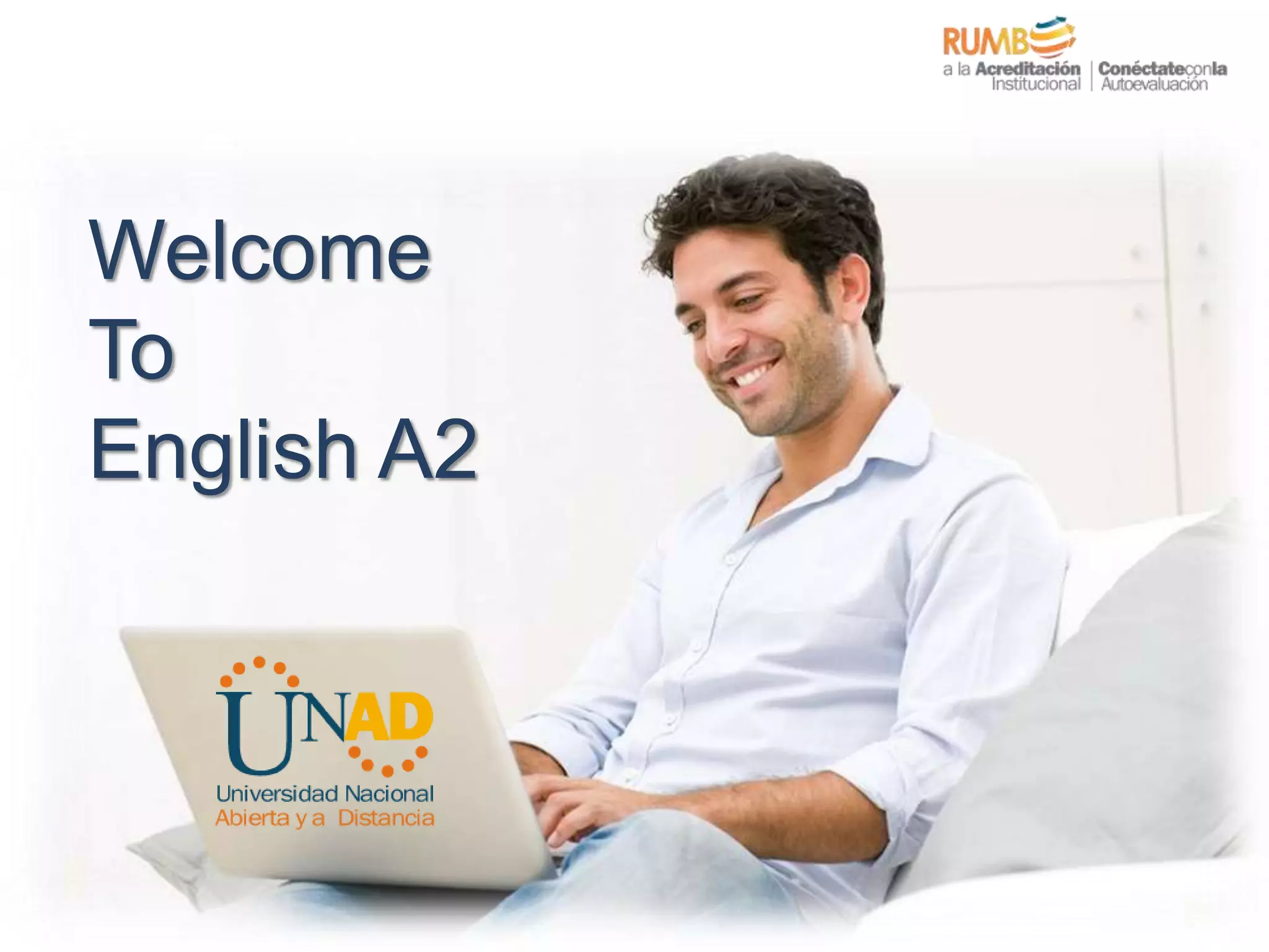 English a2 course presentation | PPTX