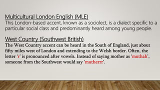 English accents1 | PPTX