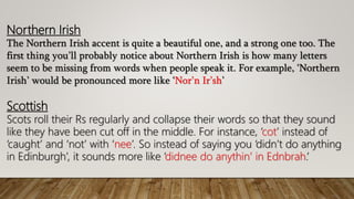 English accents1 | PPTX