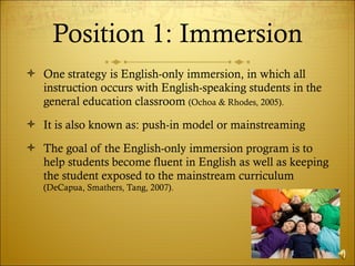 English acqusition programs final | PPT