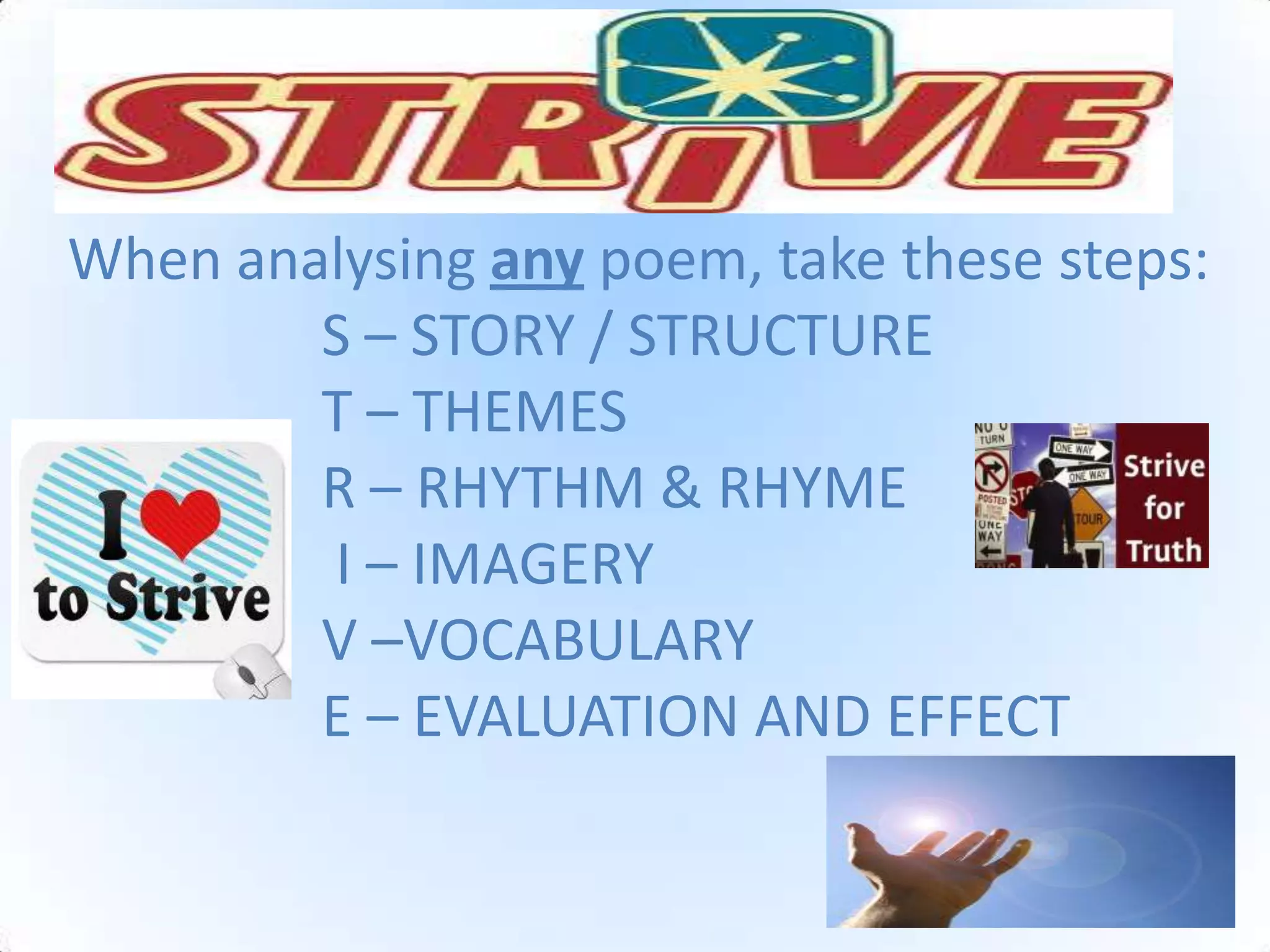 English acronym mnemonic posters | PPTX