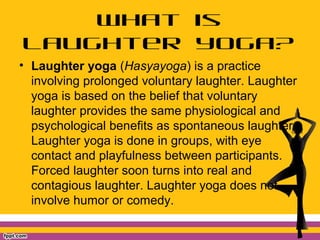 laughter yoga | PPT
