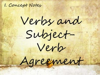 Subject Verb Agreement (Grade 7 English) | PPTX