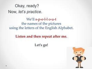 English Lesson One for young learners... | PPTX
