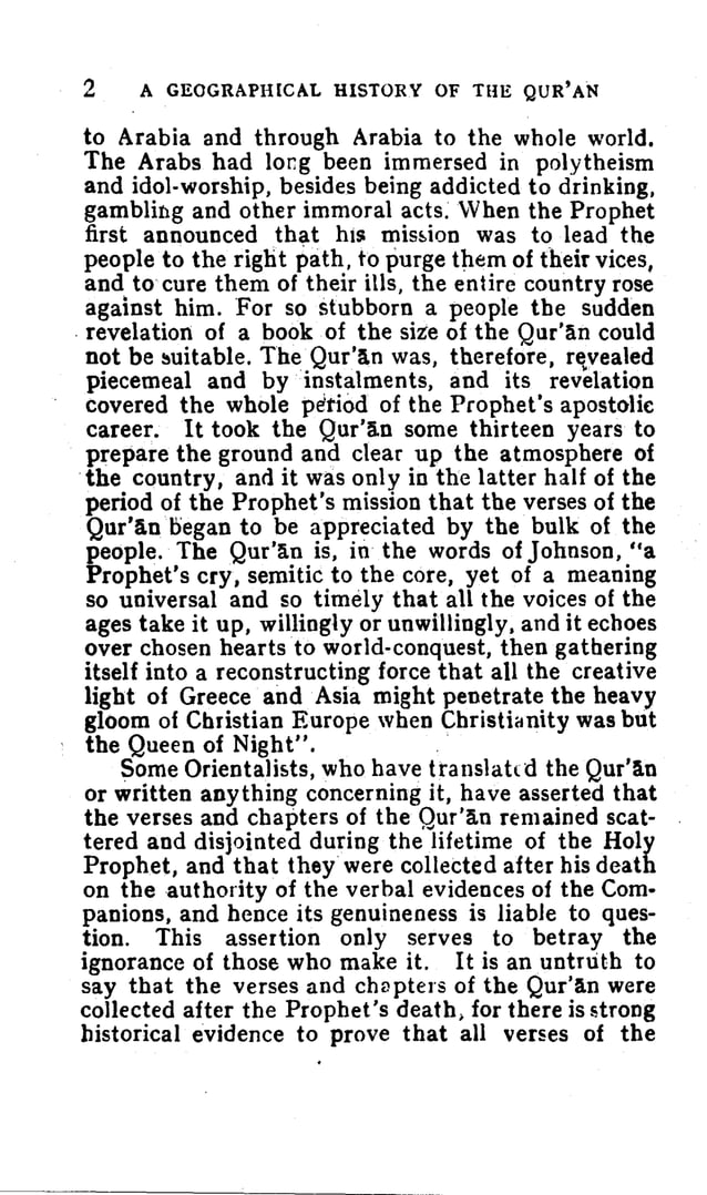 English a geographical_history_of_the_quran | PDF | Islam | Religion ...