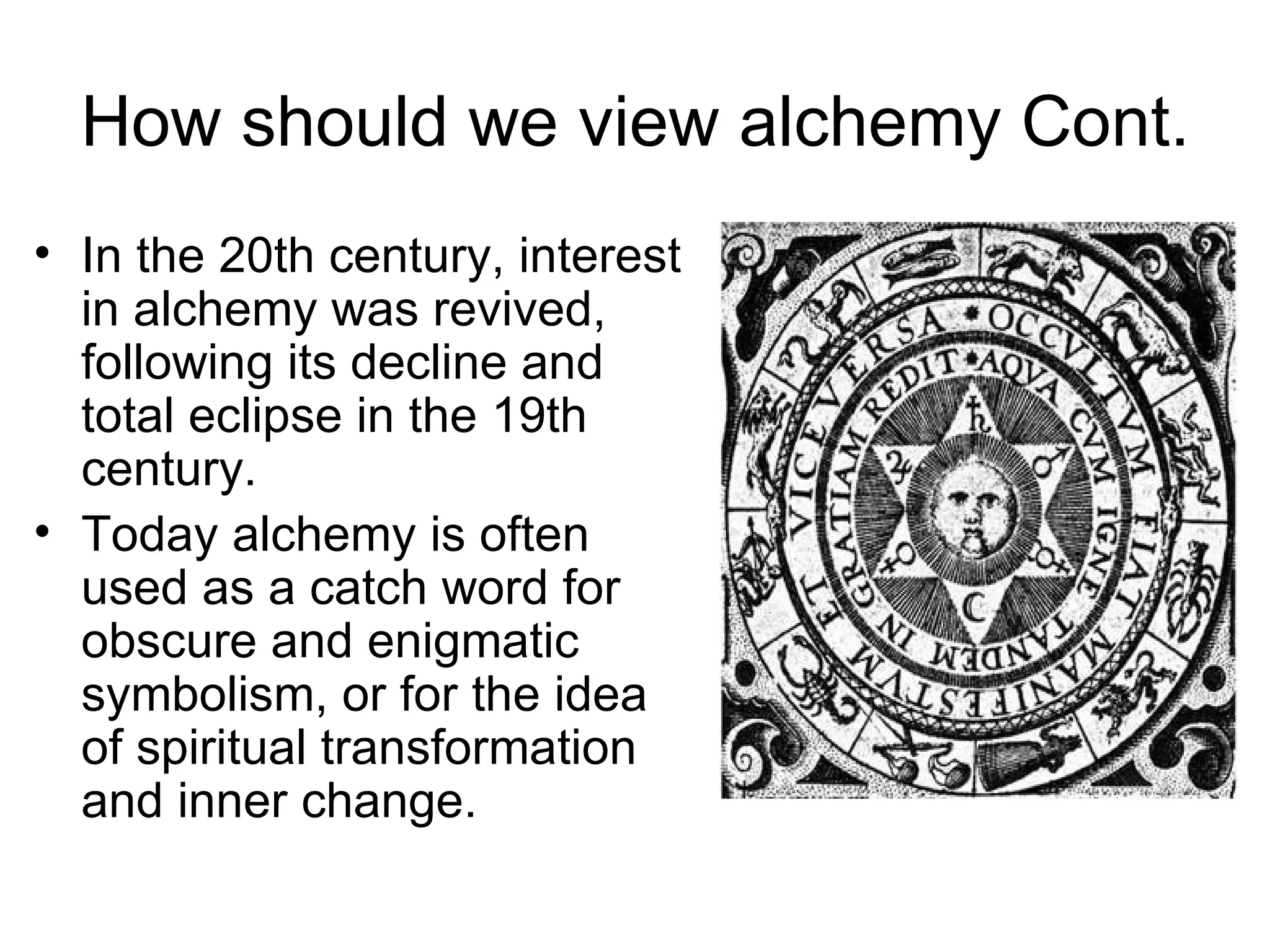 English Alchemy Project Ppt | PPT