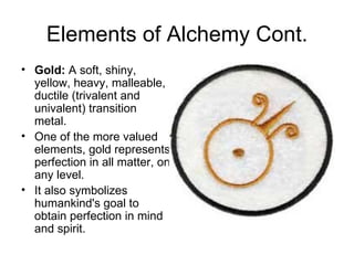 English Alchemy Project Ppt | PPT