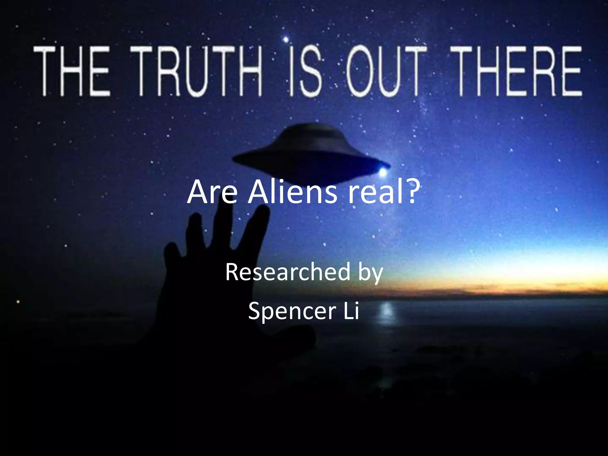 English aliens | PPTX