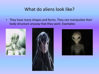 English aliens | PPTX