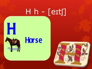 English Alphabet | PPTX