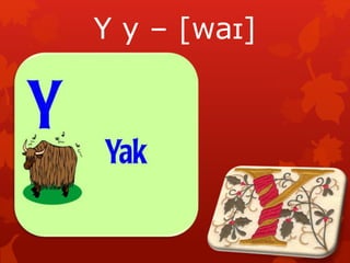 English Alphabet | PPTX