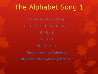 English Alphabet | PPTX