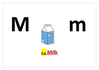 English alphabet flashcards for young students | PDF