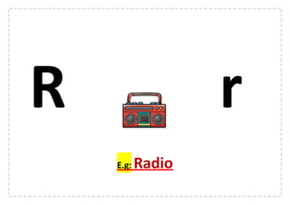 English alphabet flashcards for young students | PDF