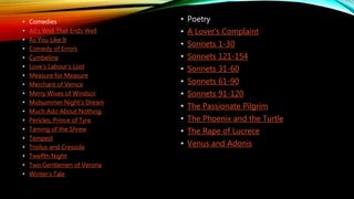 ENGLISH AND AMERICAN LITERATURE | PPTX