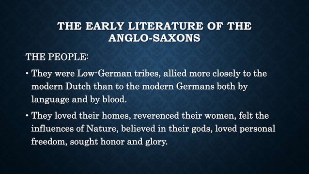 English – American literature.pptx | Genealogy and Ancestry | Hobbies ...