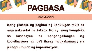 Pagbasa at Pagsusuri sa Iba't Ibang Teksto Tungo sa Pananaliksik | PPTX