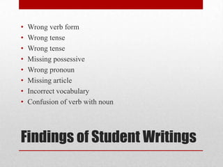 English and creole, a comparison | PPTX