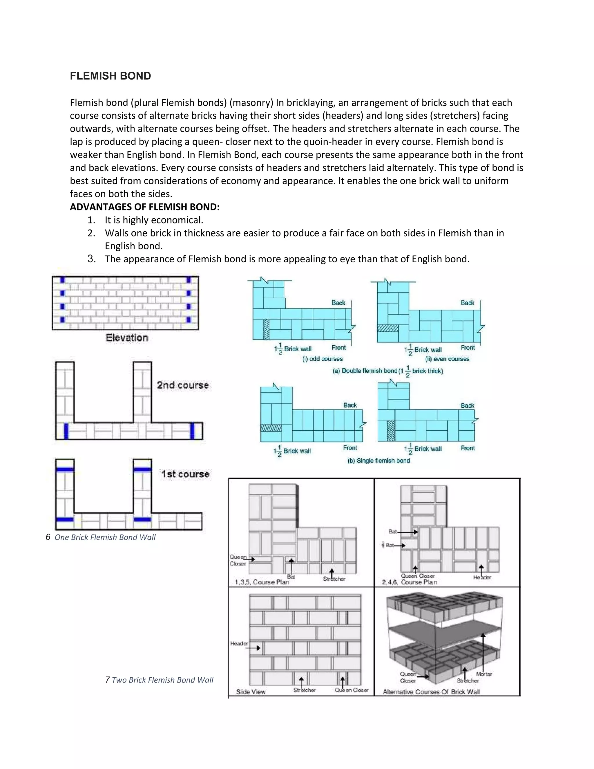 English and flemish bond | PDF