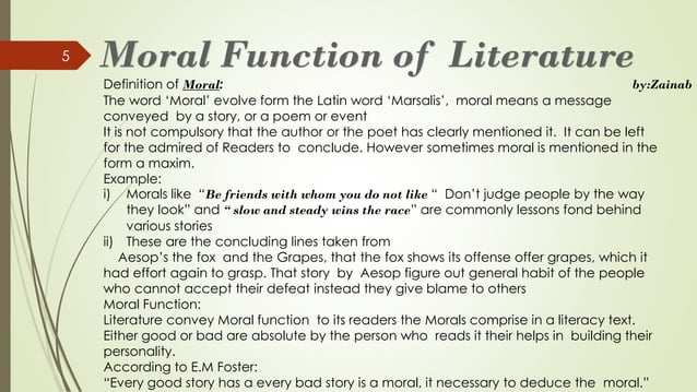 Seminar : Literature And its Function | PDF | Fiction | Books and ...