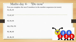 English and maths home learning | PPT