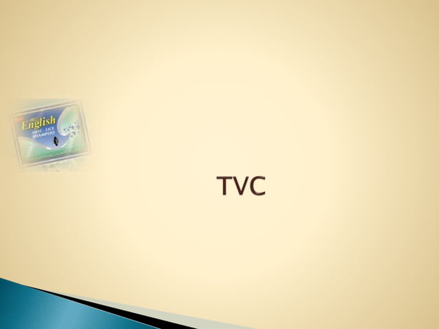TVC plan for English Anti Lice Shampoo | PPT