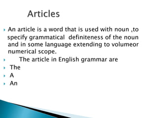 20 Sentences Using Articles In English, Definition And, 43% OFF