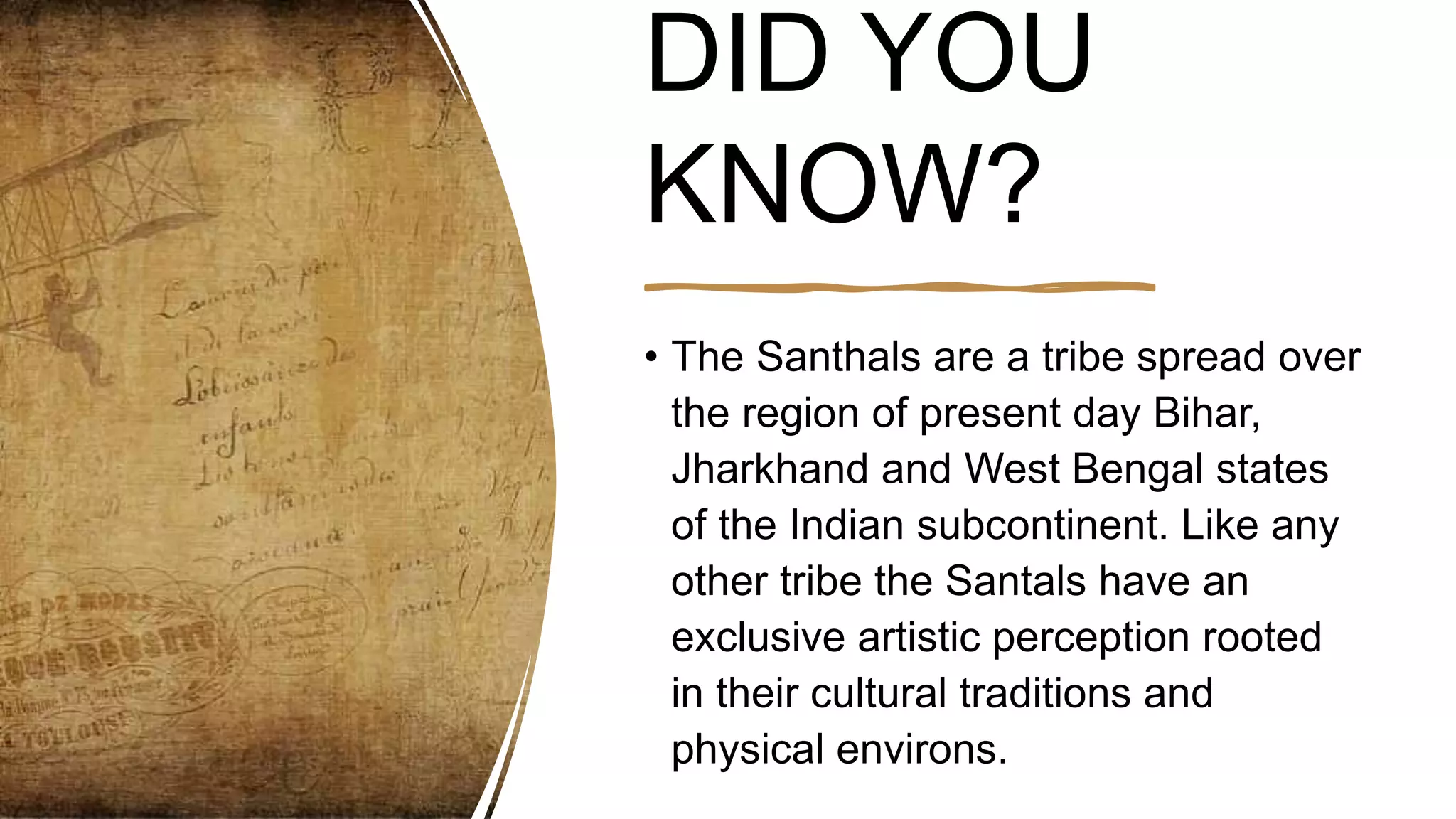 Santhal painting | PPTX