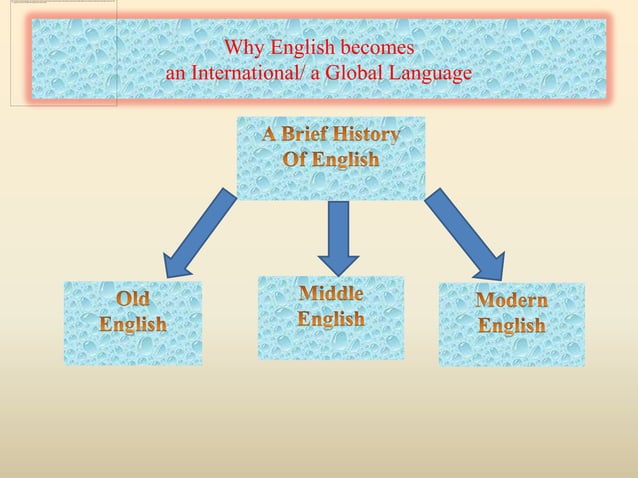 English as a global language | PPSX | Technology & Computing