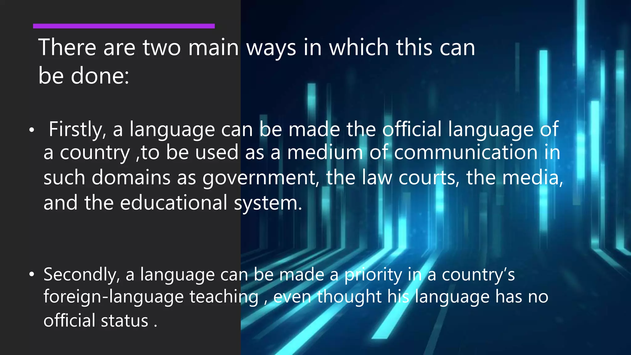 English as a global language | PPTX