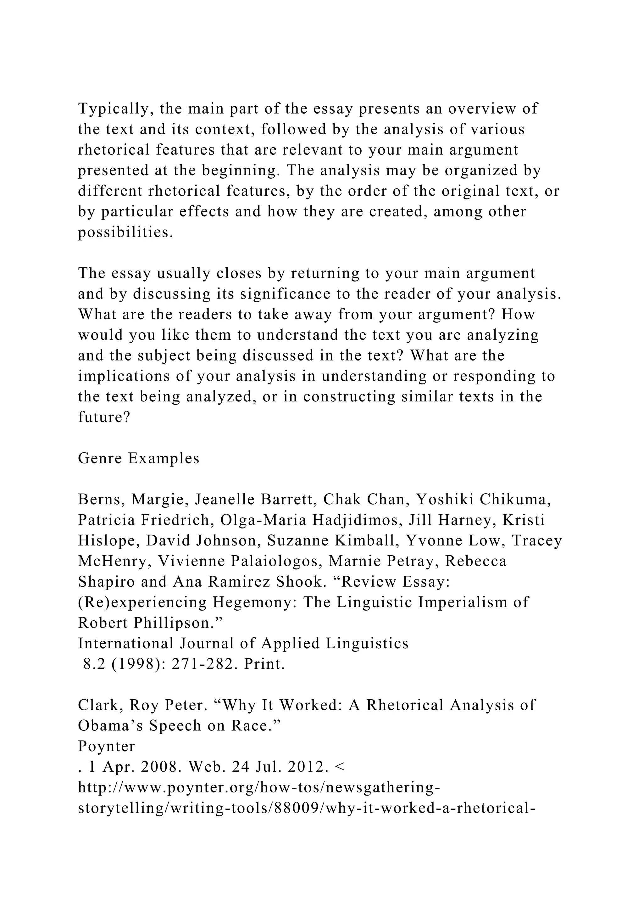 English as a Global LanguageAround the world, the English langua | DOCX