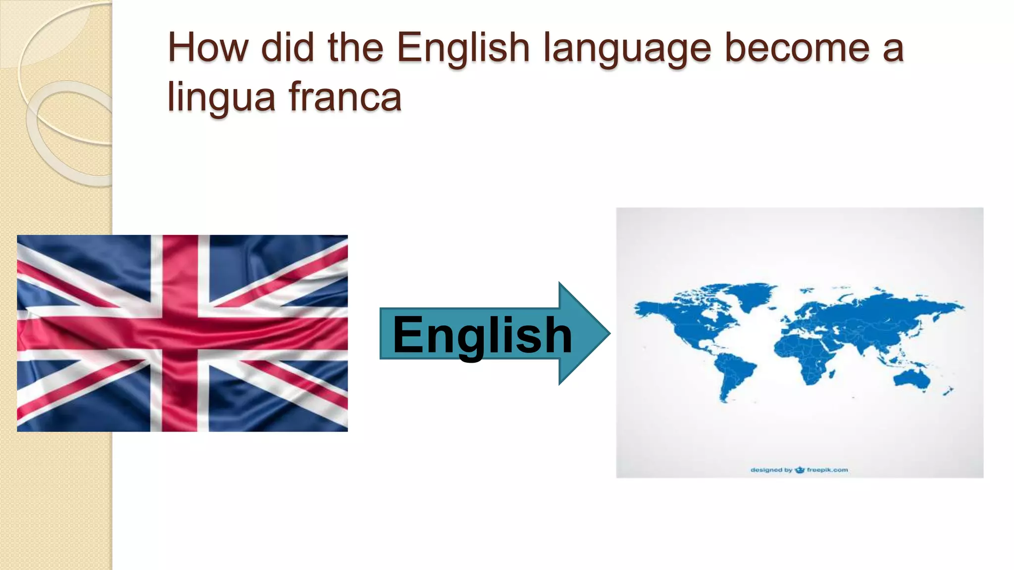 A presentation on English as a lingua franca | PPTX