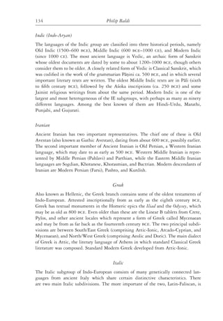 English as an indo european language text | PDF