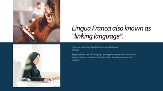 English as lingua franca | PPTX